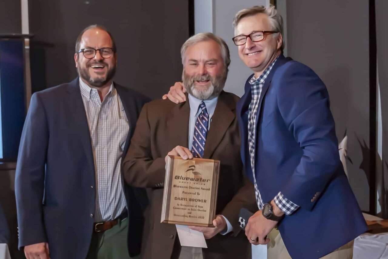 Bluewater Celebrates 2022 Award Winners - Bluewater Yacht Sales