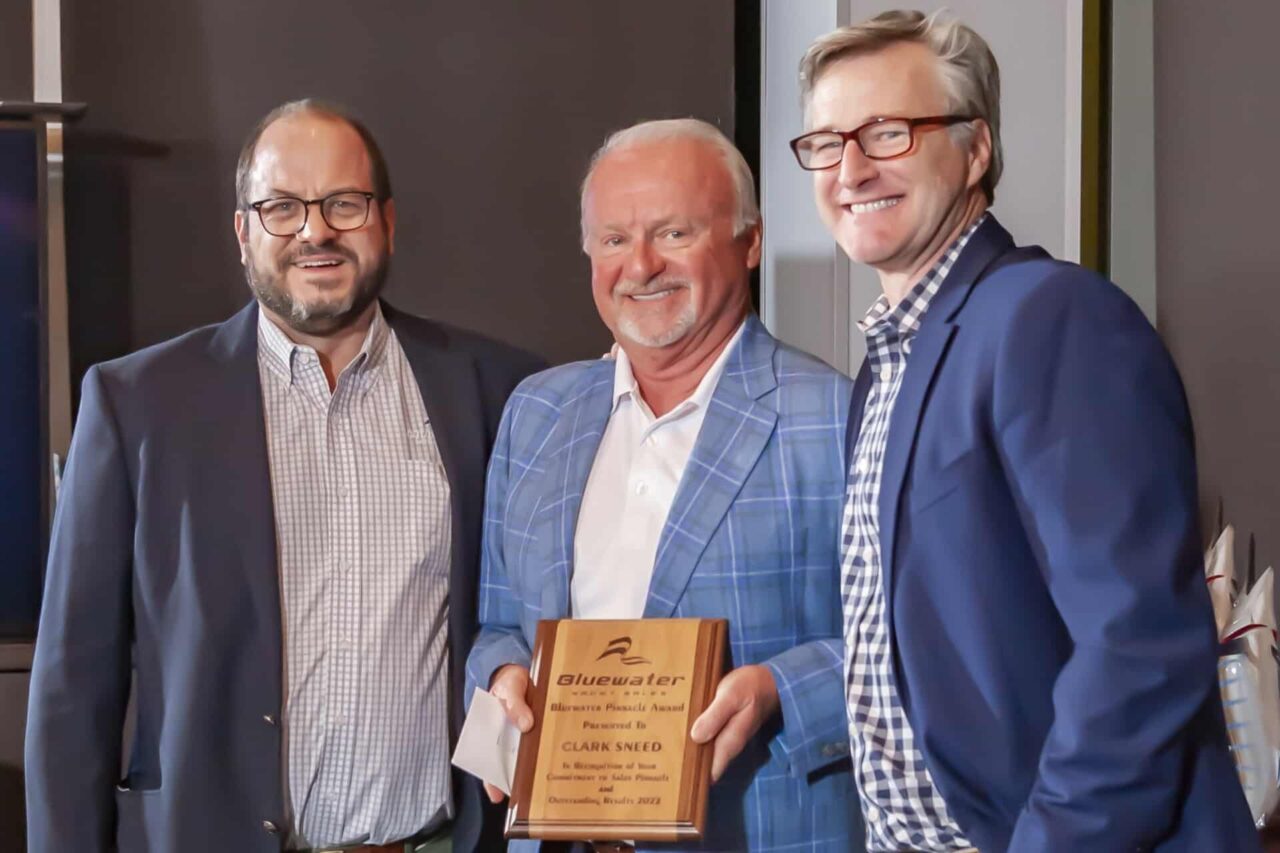 Bluewater Celebrates 2022 Award Winners - Bluewater Yacht Sales